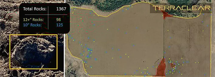 How Drones Increase the Effectiveness of Rock-Picking