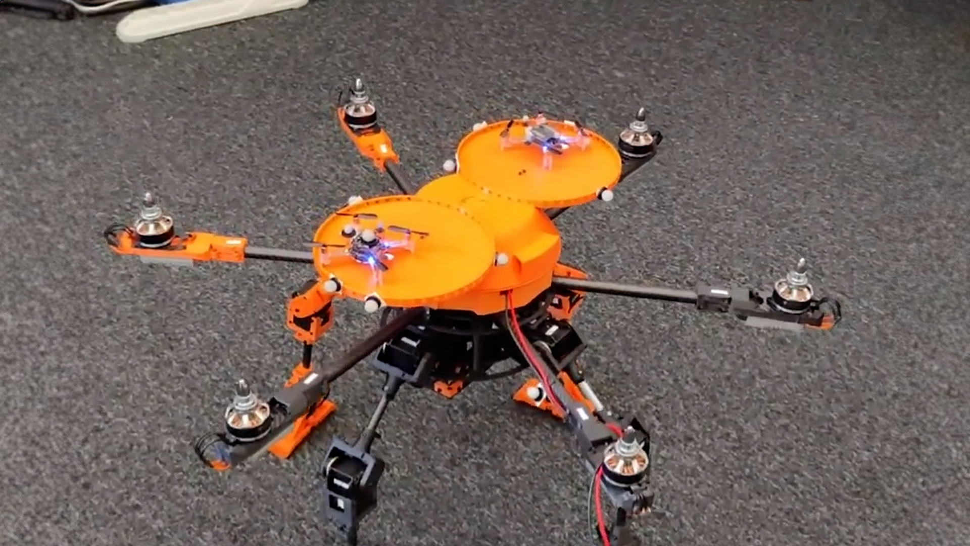 Mini-Drone Swarms for Search and Rescue